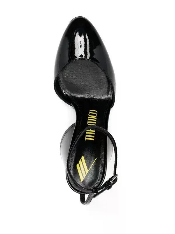 Attico Pointed-toe Leather Pumps - Black