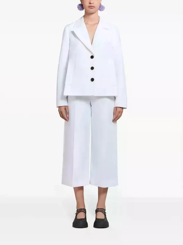 Marni Single-breasted Cotton Blazer
