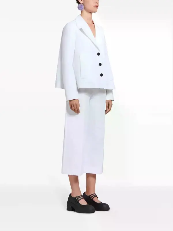 Marni Single-breasted Cotton Blazer