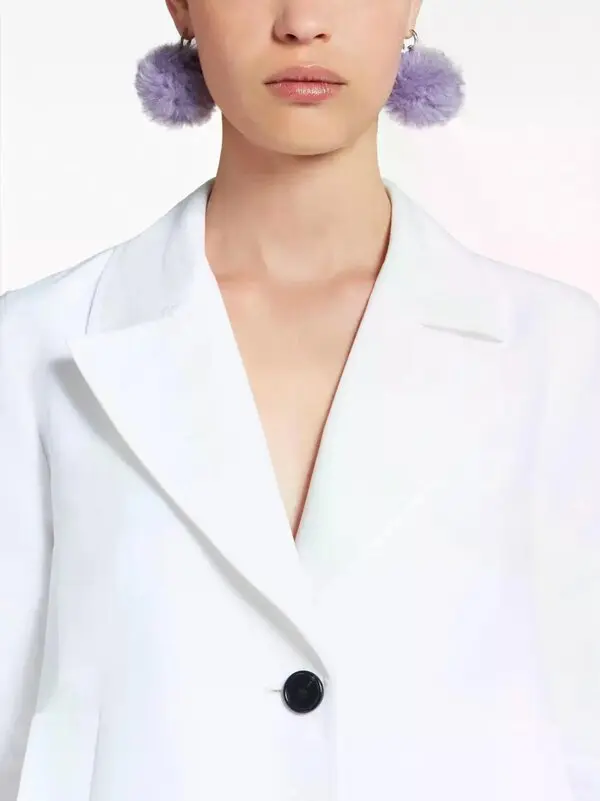 Marni Single-breasted Cotton Blazer