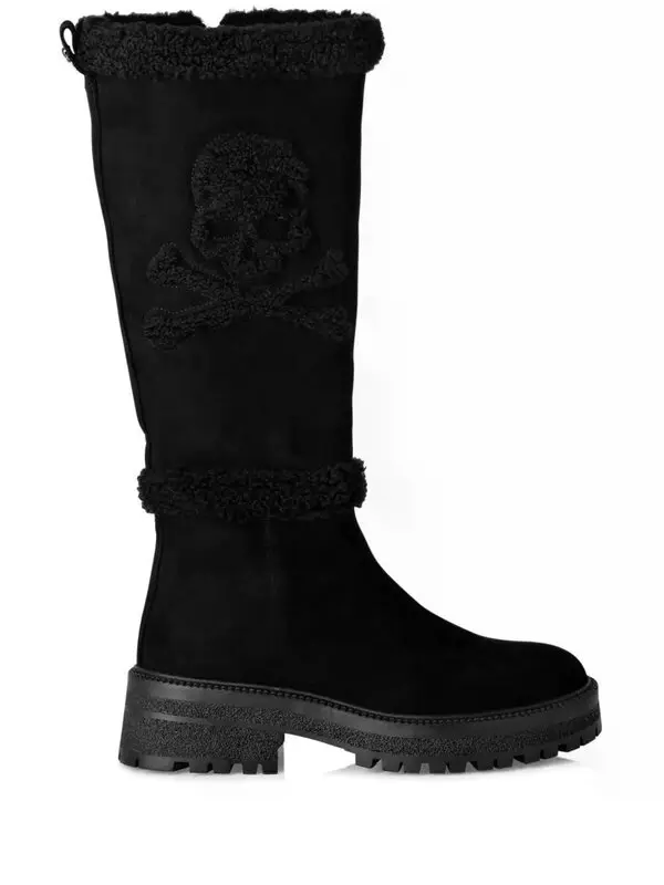 Philipp Plein Skull & Bones Boots