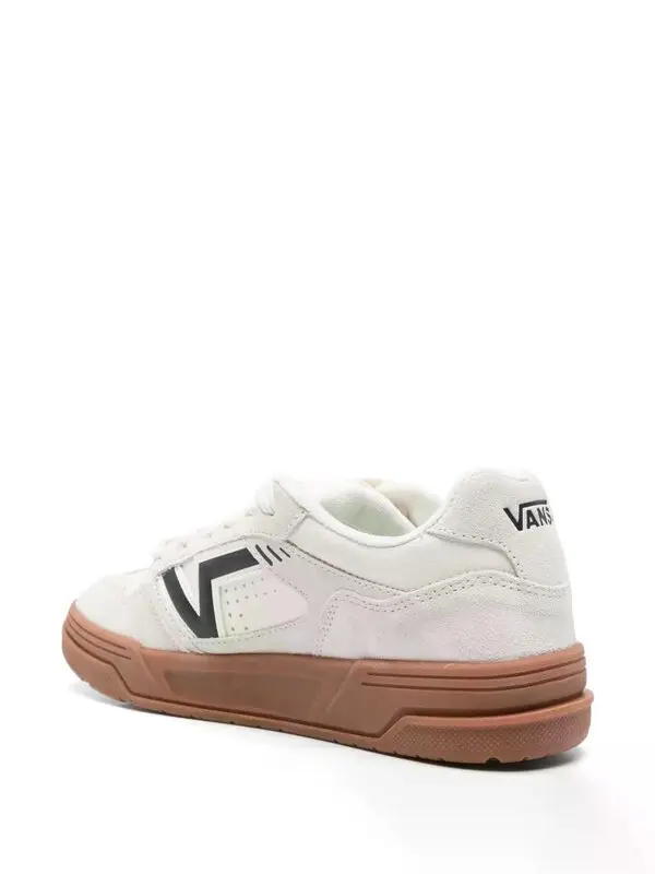 VANS Upland Suede Lace-up Sneakers - White