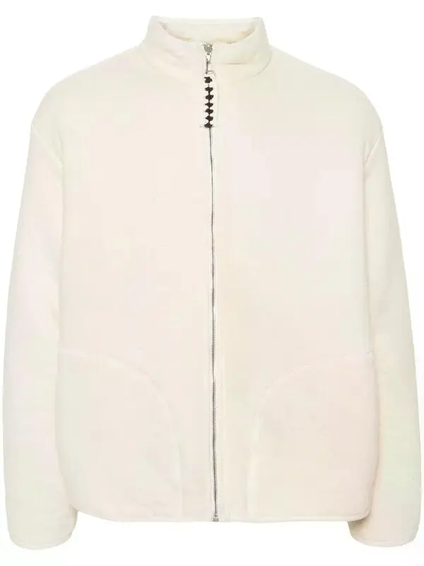 JIL SANDER Reversible Shearling Cotton Jacket