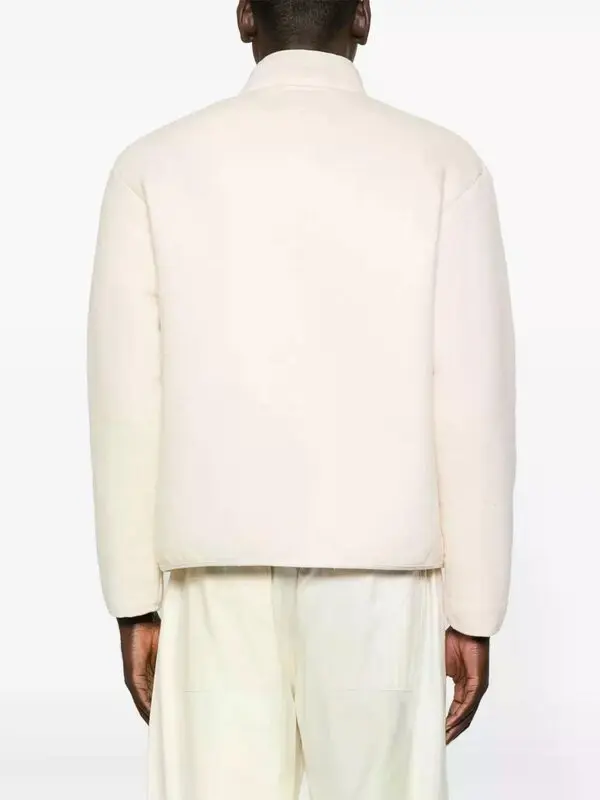 JIL SANDER Reversible Shearling Cotton Jacket