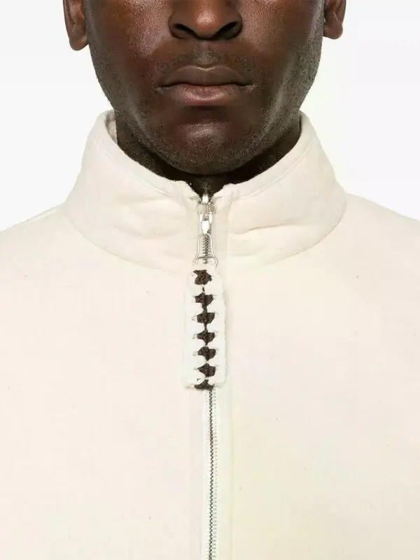 JIL SANDER Reversible Shearling Cotton Jacket