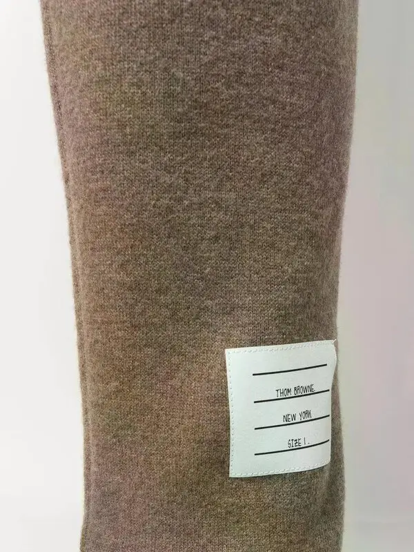 Thom Browne 4-bar Wool Track Pants - Brown