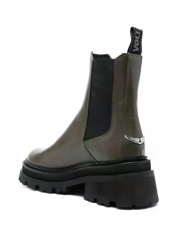 Zadig&Voltaire 65mm Leather Ankle Boots