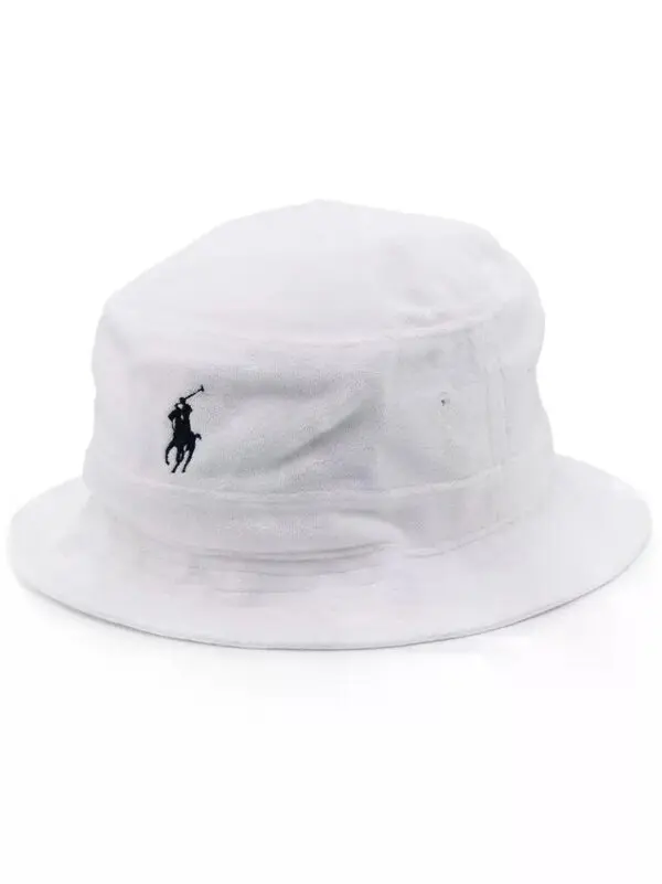 Polo Ralph Lauren Polo Pony Bucket Hat - White