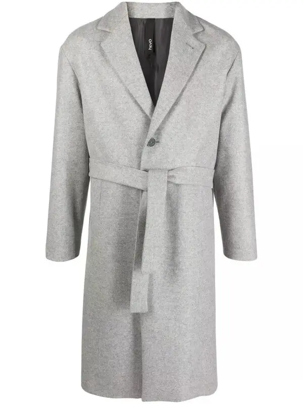 HEVO Cisternino Belted Single-breasted Coat