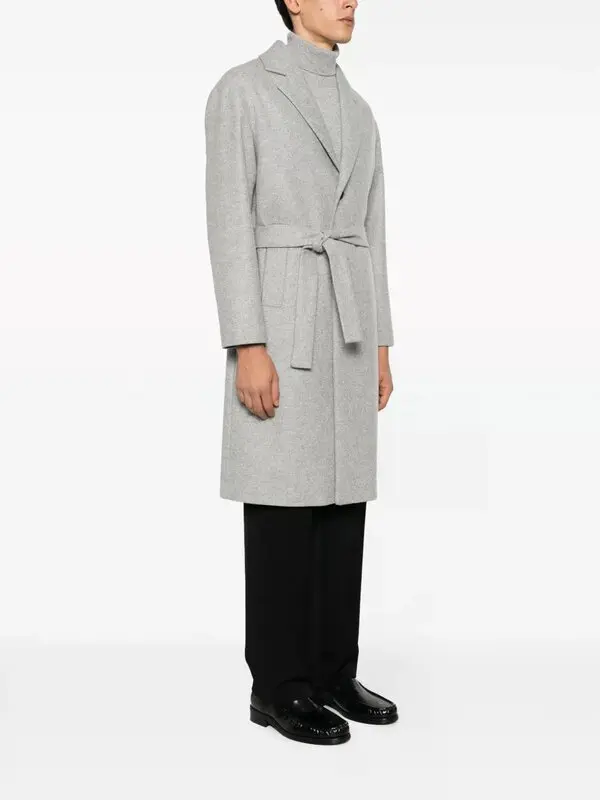 HEVO Cisternino Belted Single-breasted Coat