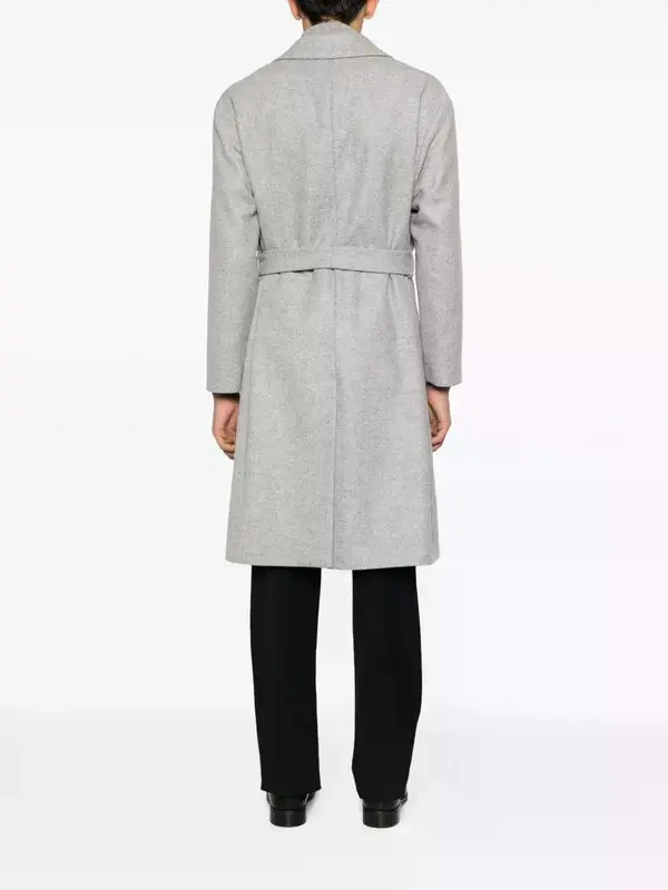 HEVO Cisternino Belted Single-breasted Coat