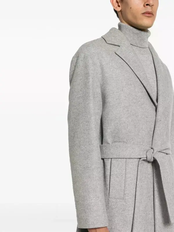 HEVO Cisternino Belted Single-breasted Coat