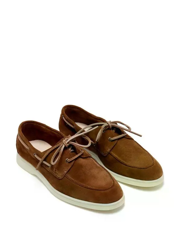 FORSA Suede Loafers - Brown