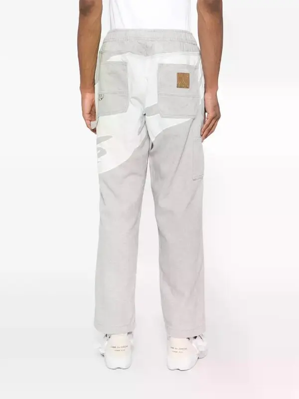 AAPE BY *A BATHING APE Moonface-logo Jeans