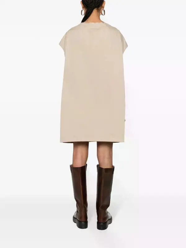 MAISON MARGIELA Cotton Poplin Mini Dress