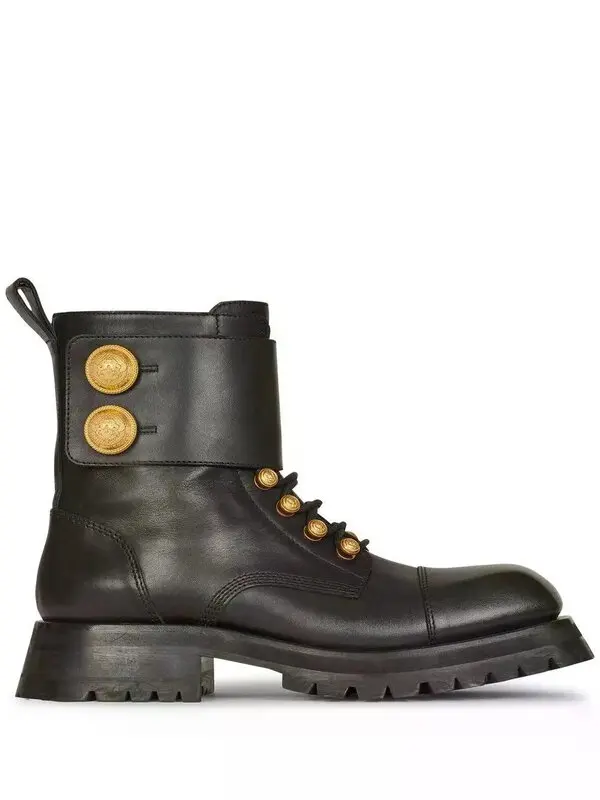 Balmain Ranger Army Ankle Boots