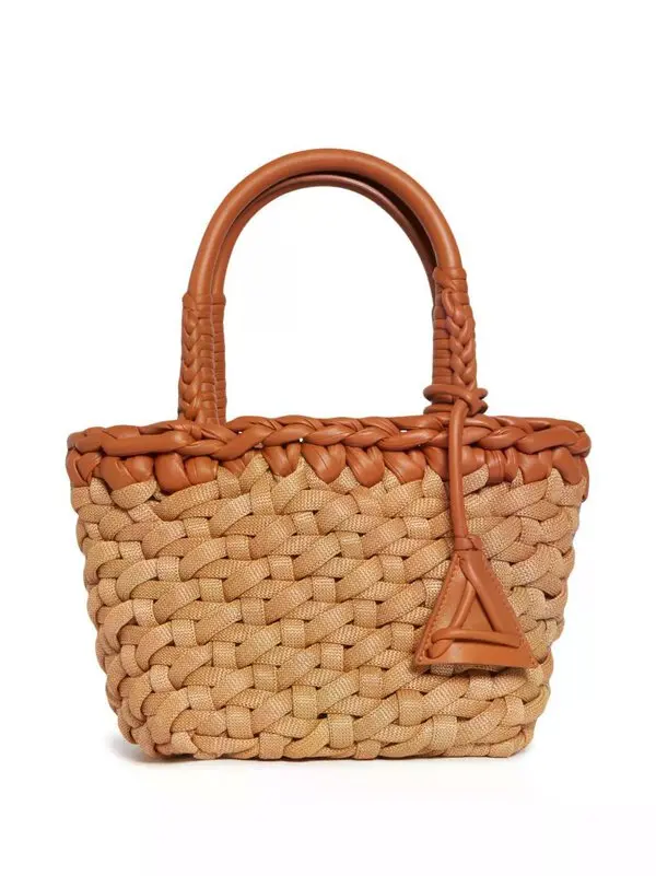Alanui Icon Small Raffia Tote Bag
