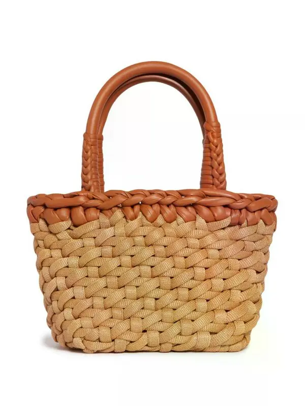Alanui Icon Small Raffia Tote Bag