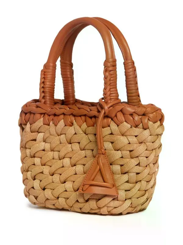 Alanui Icon Small Raffia Tote Bag