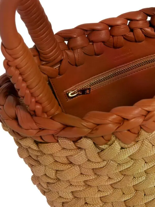 Alanui Icon Small Raffia Tote Bag