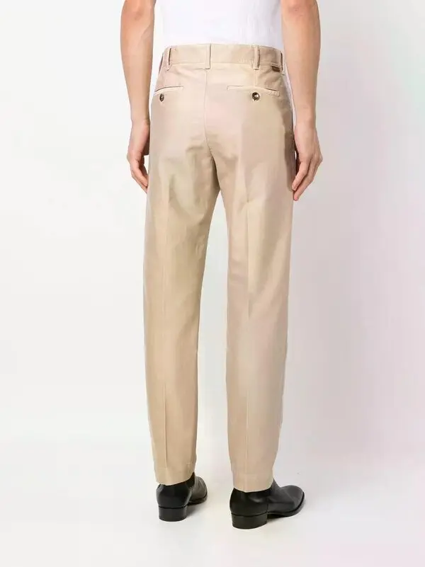 TOM FORD Tapered Cotton Trousers