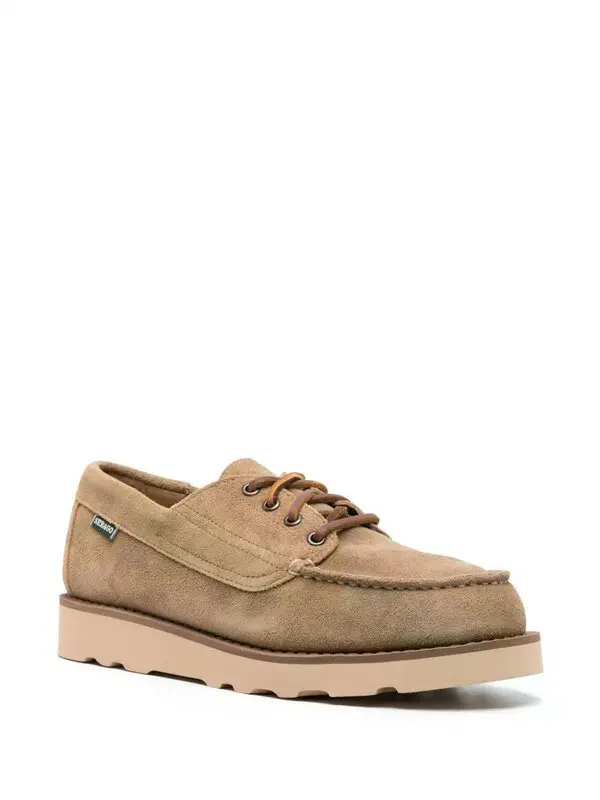 SEBAGO Lace-up Suede Loafers
