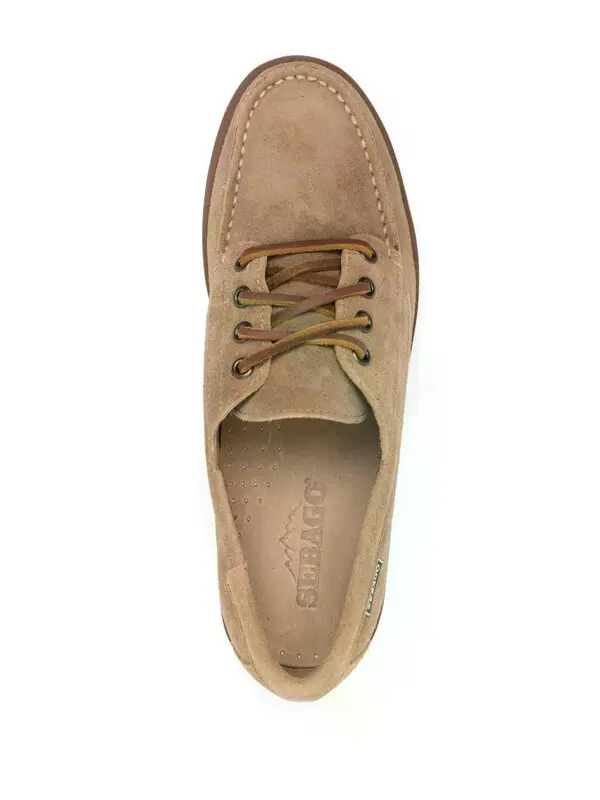 SEBAGO Lace-up Suede Loafers