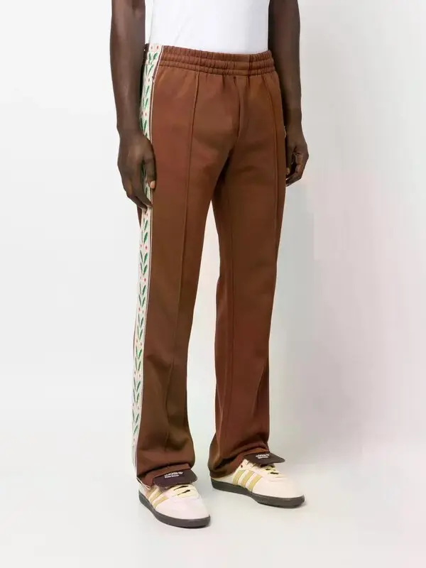 Casablanca Logo-patch Straight Track Pants