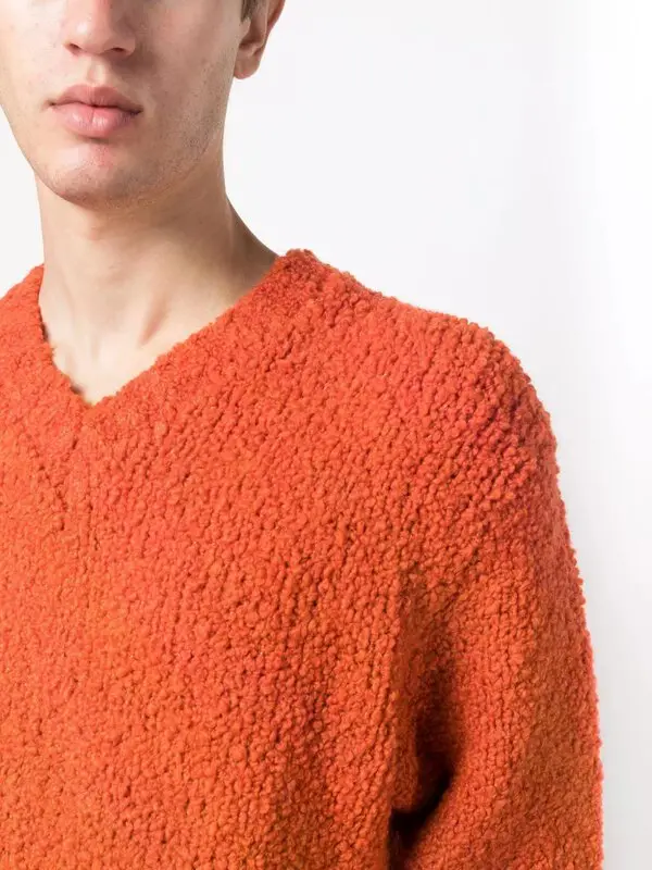 SUNFLOWER Aske Fleece-texture Jumper