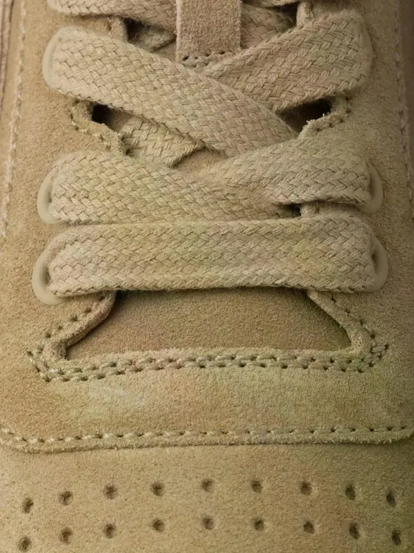 Prada Downtown Suede Sneakers - Neutrals