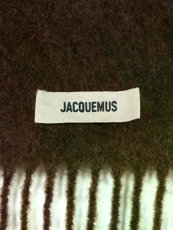Jacquemus L'echarpe Carro Scarf - Brown