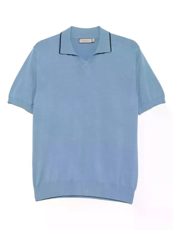 Canali Jersey T-shirt - Blue