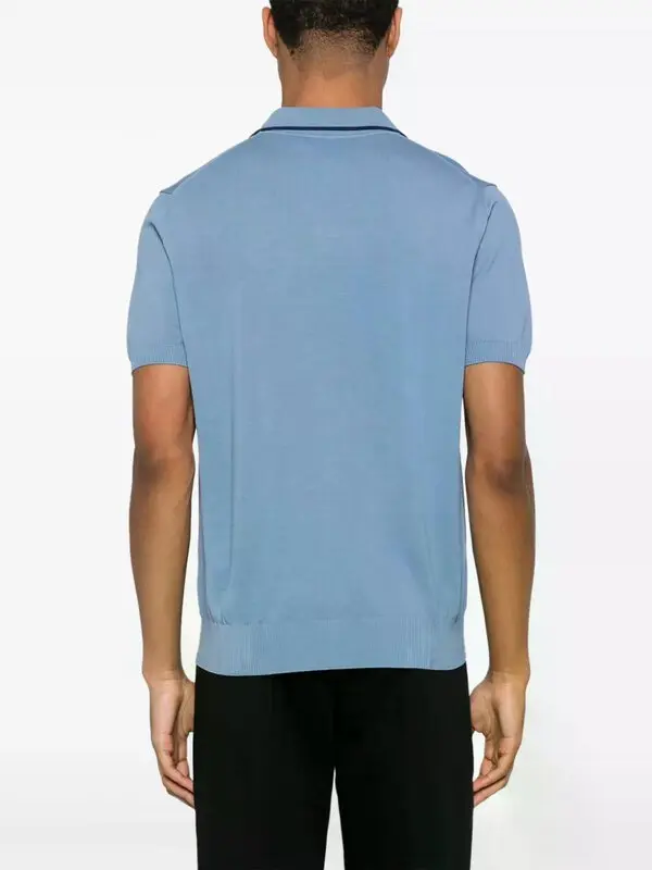 Canali Jersey T-shirt - Blue