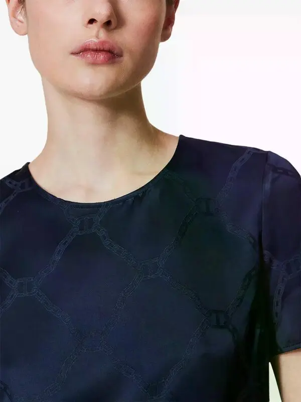 TWINSET T-jacquard T-shirt