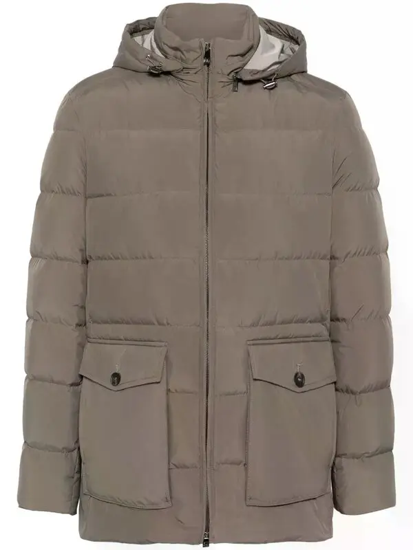 Corneliani Hooded Puffer Jacket