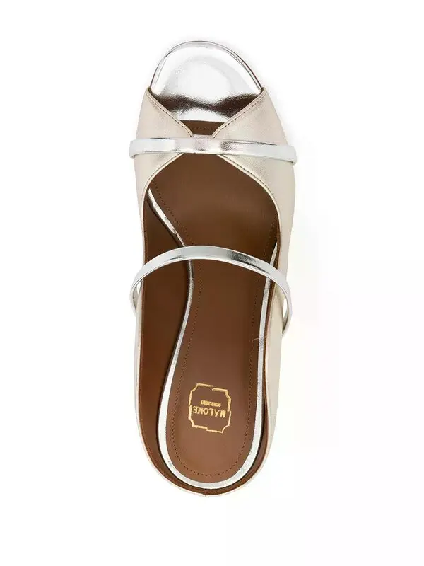 MALONE SOULIERS Peep-toe Slip-on Sandals