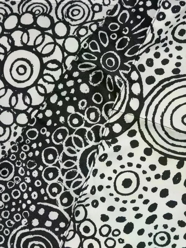 10 CORSO COMO Swirl-print Down-padded Scarf