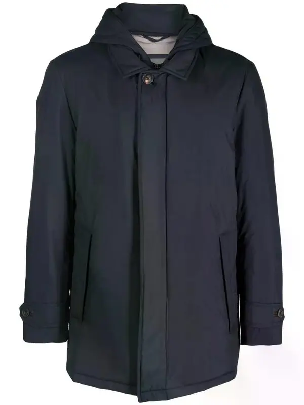Corneliani Padded Hooded Jacket