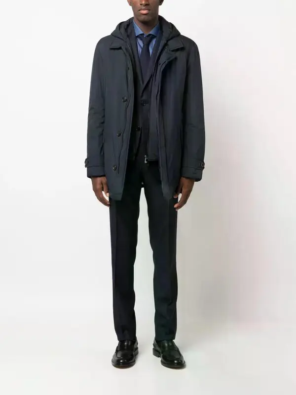 Corneliani Padded Hooded Jacket