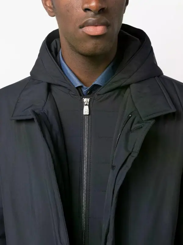 Corneliani Padded Hooded Jacket