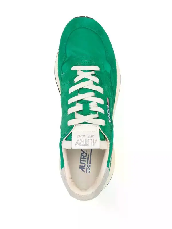 AUTRY Reelwind Panelled Sneakers - Green