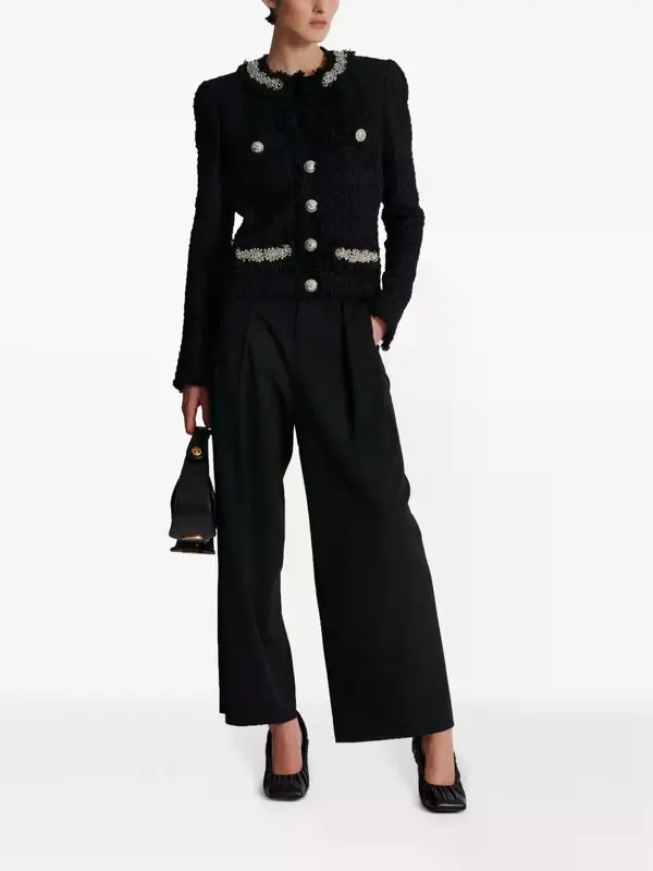 Balmain Embroidered Tweed Jacket