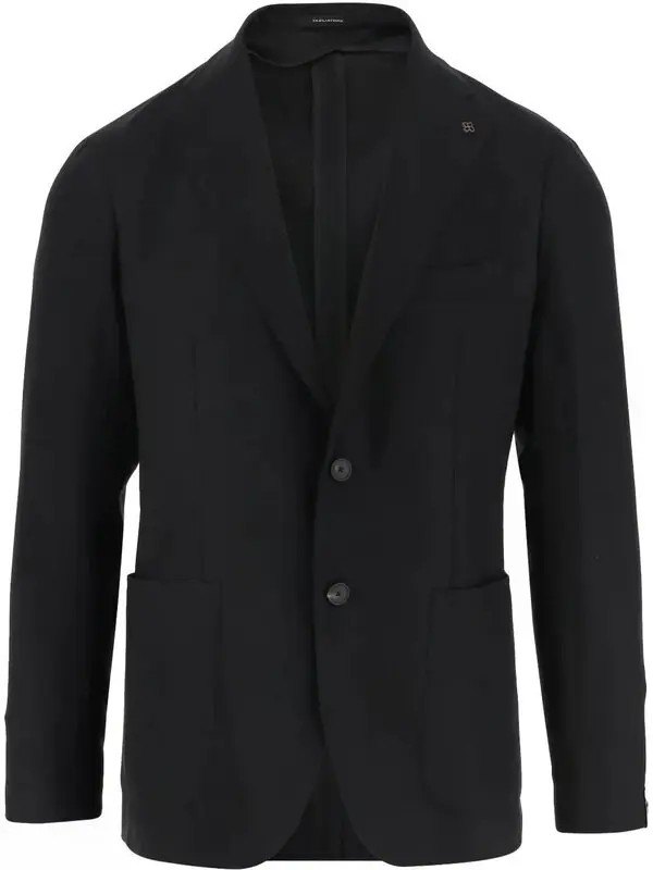 Tagliatore Single-breasted Blazer - Black
