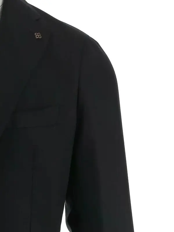 Tagliatore Single-breasted Blazer - Black