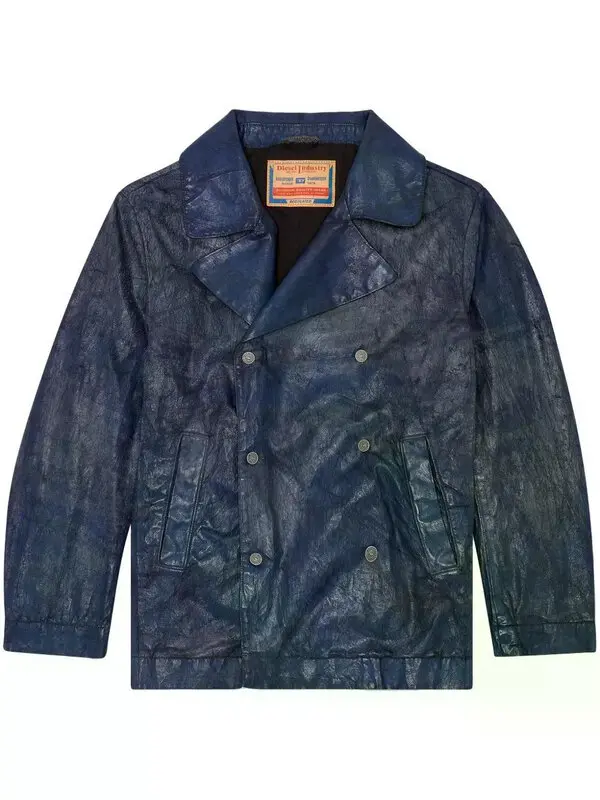 DIESEL® Double-breasted Denim Jacket