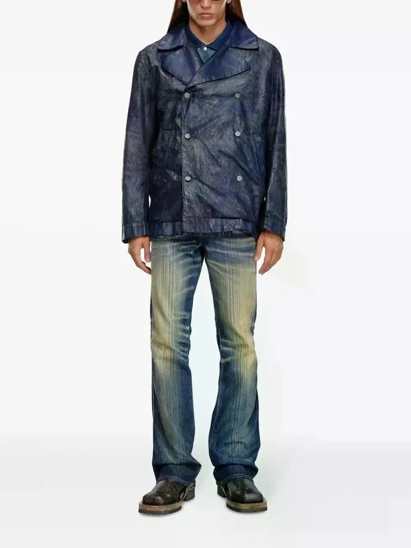 DIESEL® Double-breasted Denim Jacket