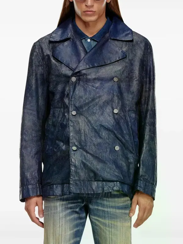 DIESEL® Double-breasted Denim Jacket