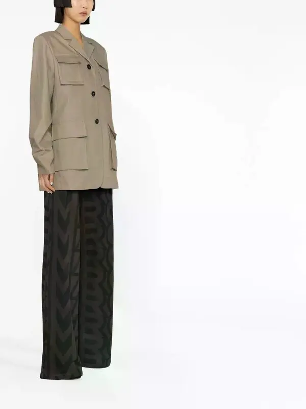 Remain Birger Christensen Single-breasted Utility Blazer