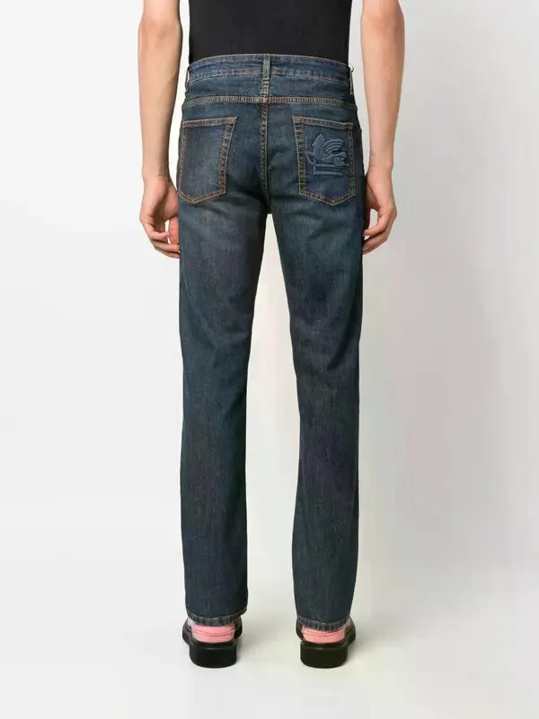 Etro Mid-rise Straight-leg Jeans
