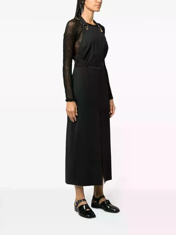 PATOU Virgin Wool-blend Pinafore Dress